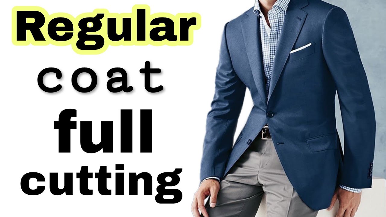 regular coat full cutting | coat cutting | coat cutting and stiching ...