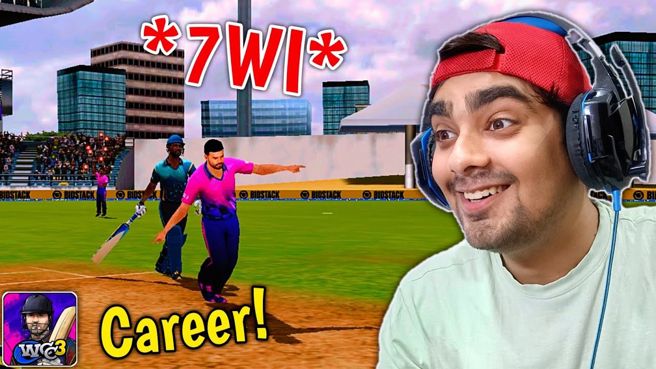 7 WICKETS *DEBUT* In Caribbean League! WCC3 CAREER Mode - YouTube