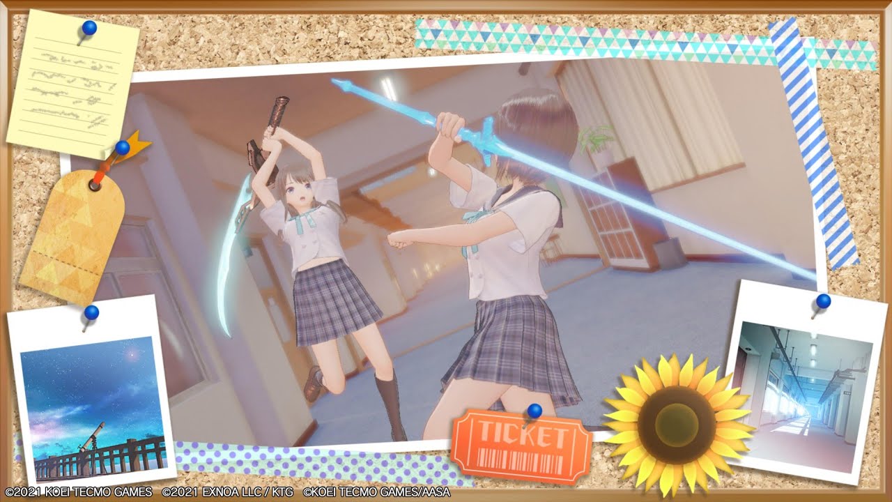 BLUE REFLECTION: Second Light - Photo Mode Showcase! - YouTube