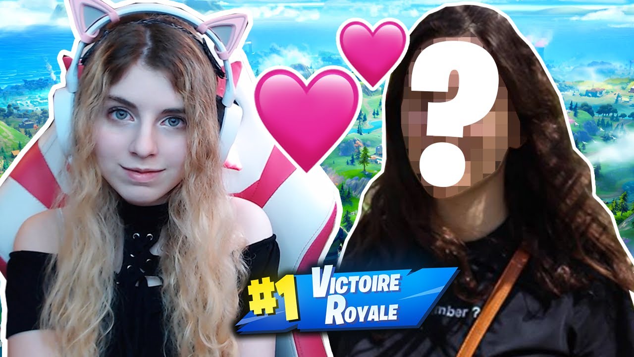 JE VOUS PRÉSENTE MA MEILLEURE AMIE YOUTUBEUSE sur Fortnite ...