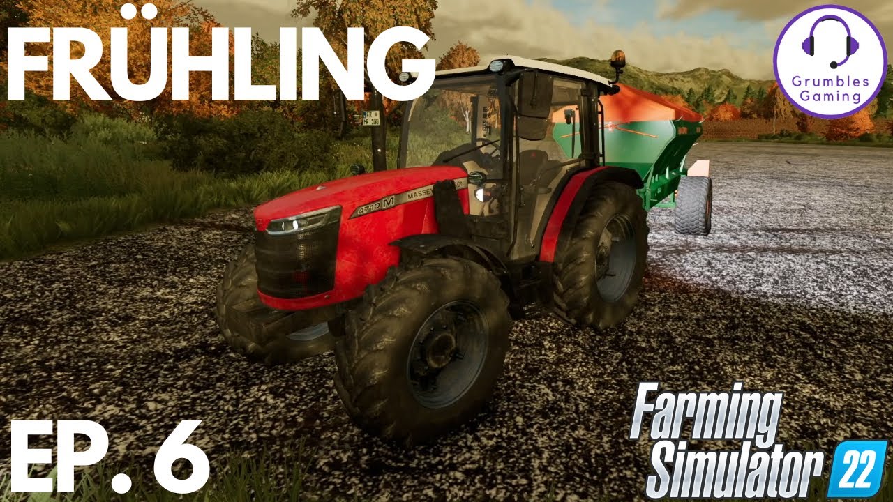 LIMING THE FIELD AND DRILLING CANOLA | Farming Simulator 22 | Frühling ...