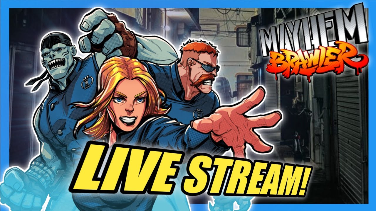 🔴LIVE - Checking Out Mayhem Brawler - Mayhem Brawler Superhero ...
