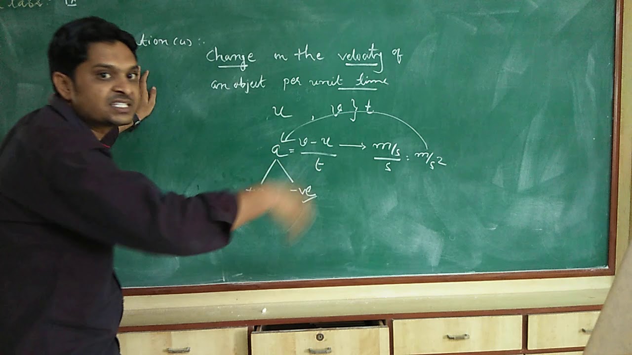 Std 9 Acceleration Youtube 3146
