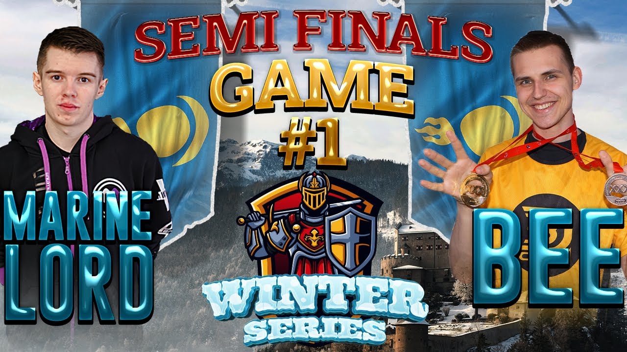 Age of Empires 4: MarineLorD vs 3D! Bee - The Winter Series 1 Semi ...