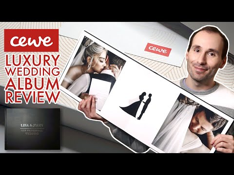 NEW! CEWE Luxury Wedding Album [Elegant Covers] | Review