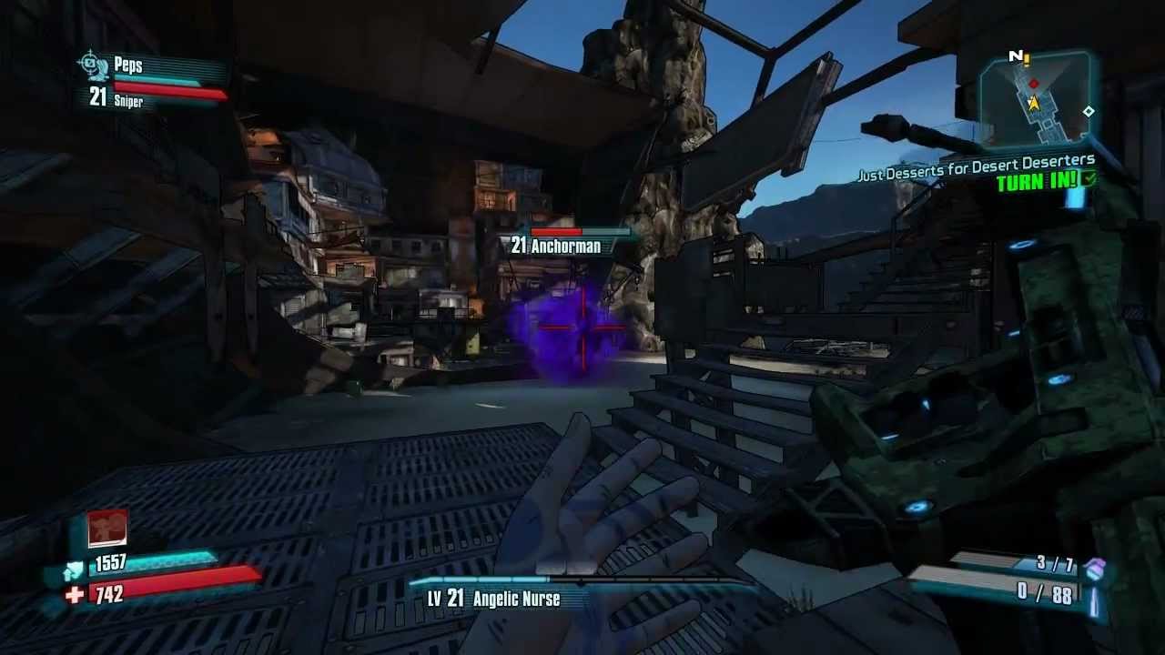 BORDERLANDS 2 - WHERE TO FIND TOOTHLESS TERRY BOSS - YouTube