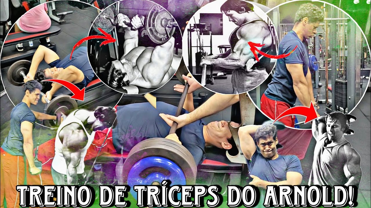 Fiz O Treino De Tríceps do Arnold! - YouTube