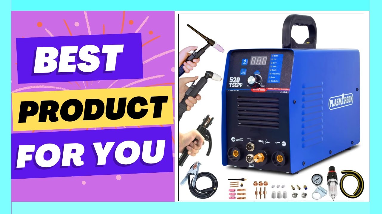 Plasma arc welding machine pulse TIG welding 50A - YouTube