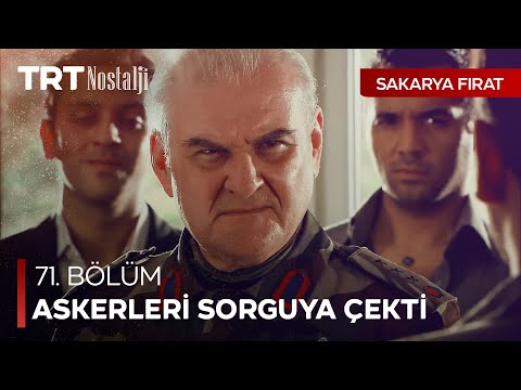 Hüsamettin Albay, askerleri test etti - Sakarya Fırat Özel Sahneler @NostaljiTRT