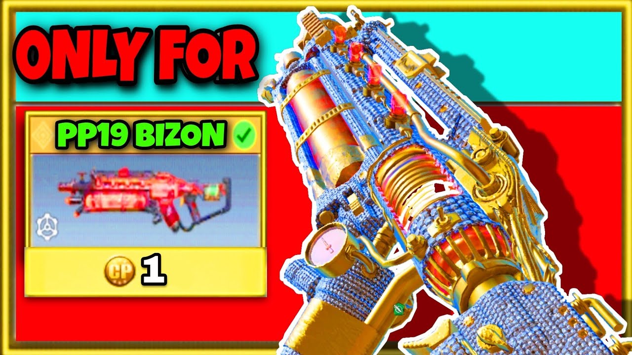 This Legendary BIZON only Cost 1 Cod Point - CODM - YouTube