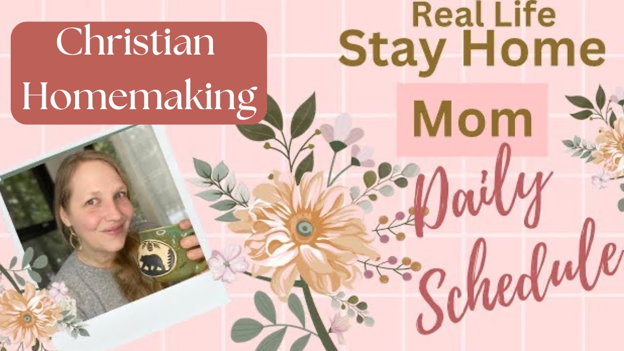 Stay Home Mama SCHEDULE | Honest Real Life Daily Rhythm - YouTube