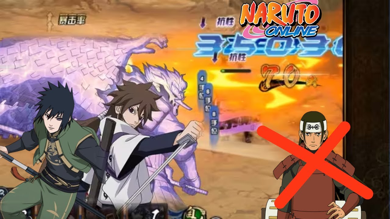 Naruto Online - Indra and Sasuke BEST TEAM to Counter Hashirama [Final ...