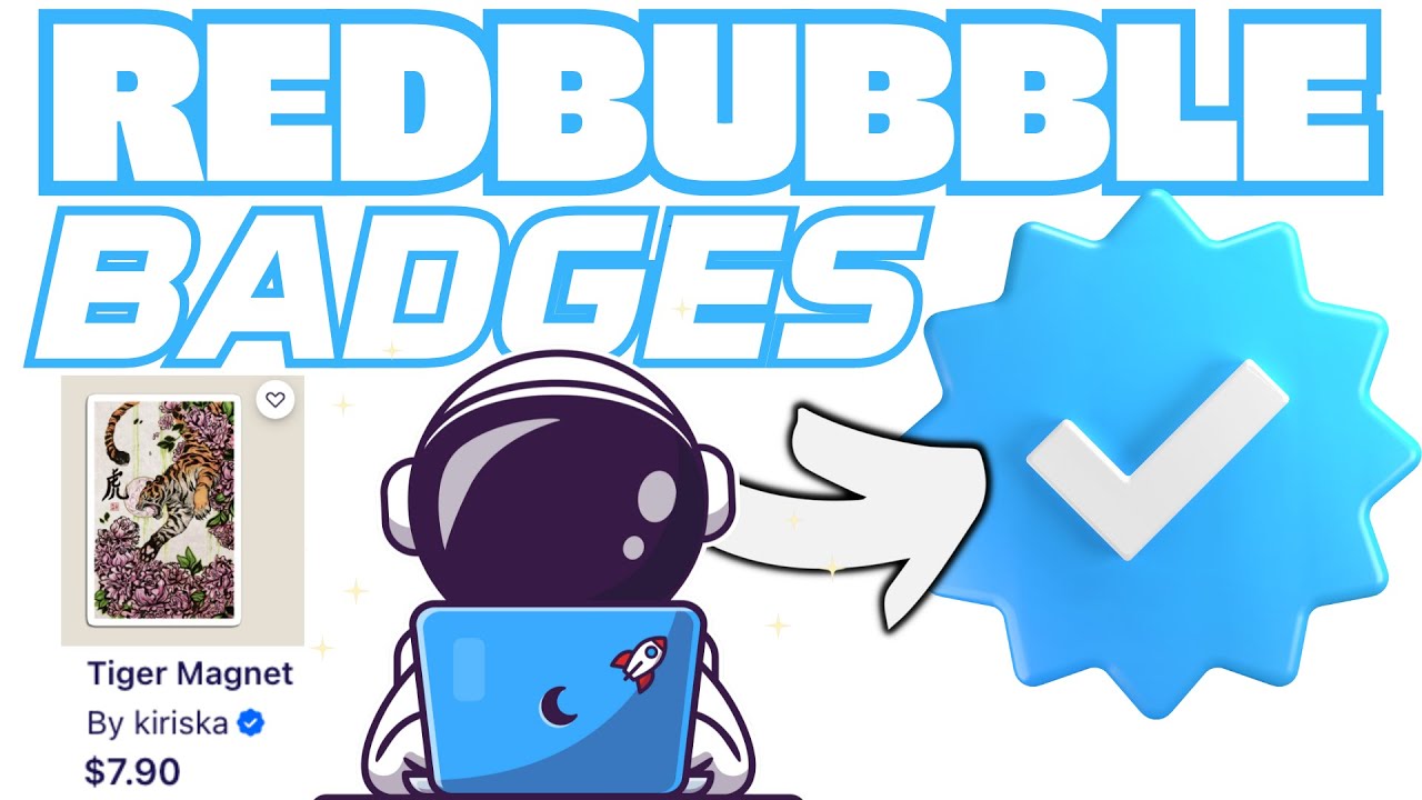 Redbubble Verified Badges! - YouTube
