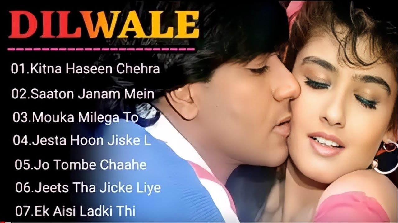Dilwale 💞 All Songs With Dialogues 💞 Ajay Devgan, Raveena Tandon 90's ...