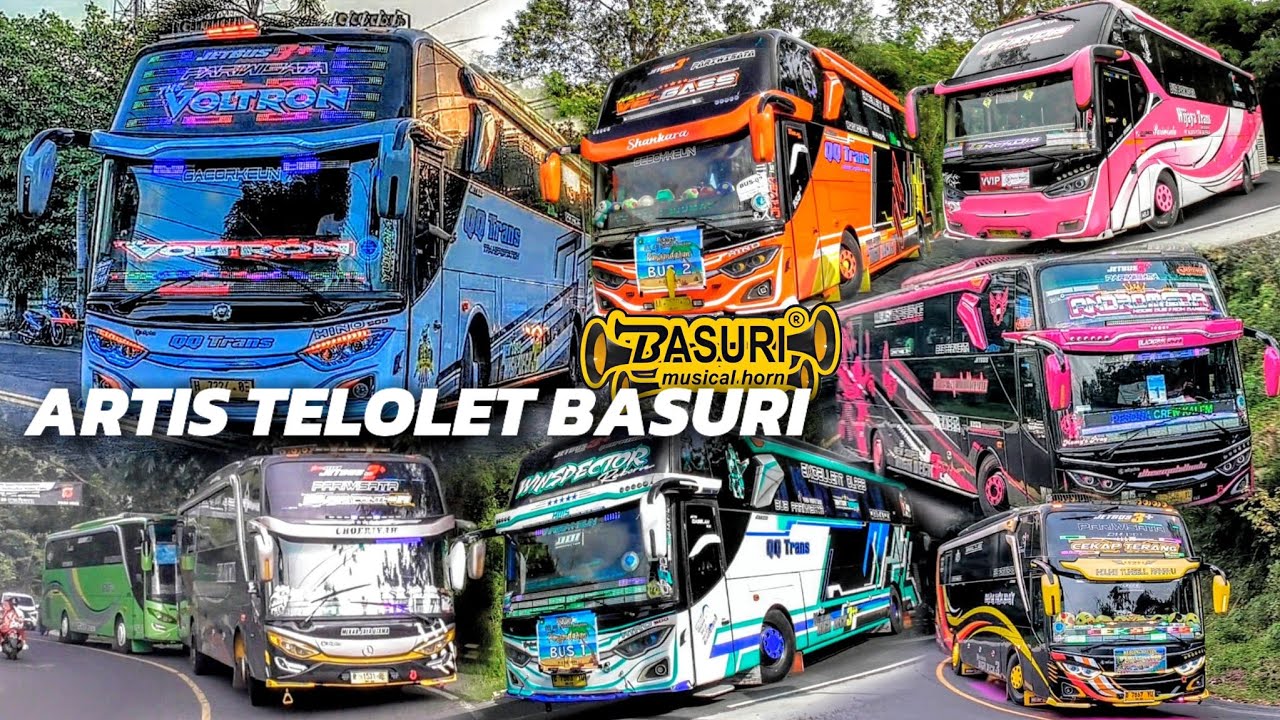 Full Bus Telolet Basuri‼️The Voltron Winspector Vegas Ghendis Andromeda ...