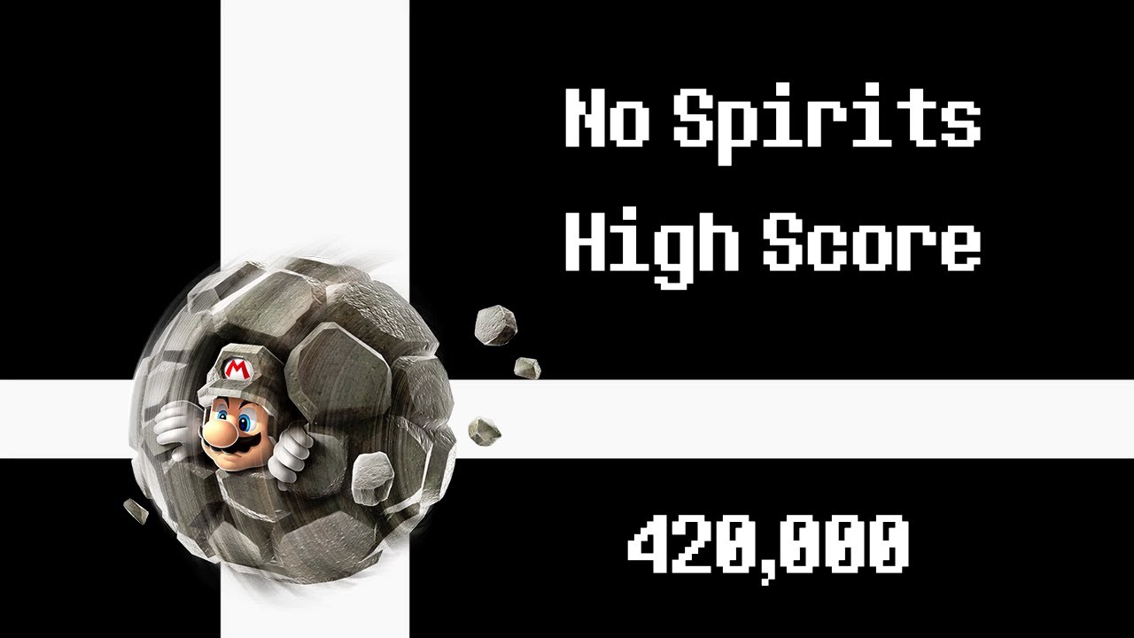 Super Smash Bros. Ultimate | 0023 Rock Mario No Spirits (420,000) - YouTube