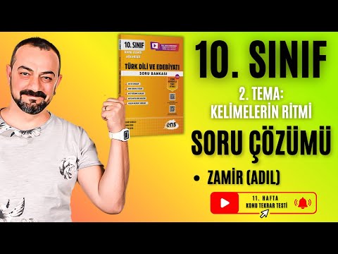 📌 10. Sınıf | Zamir (Adıl) Soru Çözümü | Kelimelerin Ritmi