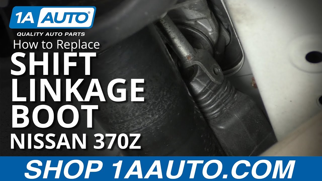 How to Replace Shift Linkage Boot 2009-19 Nissan 370z | 1A Auto