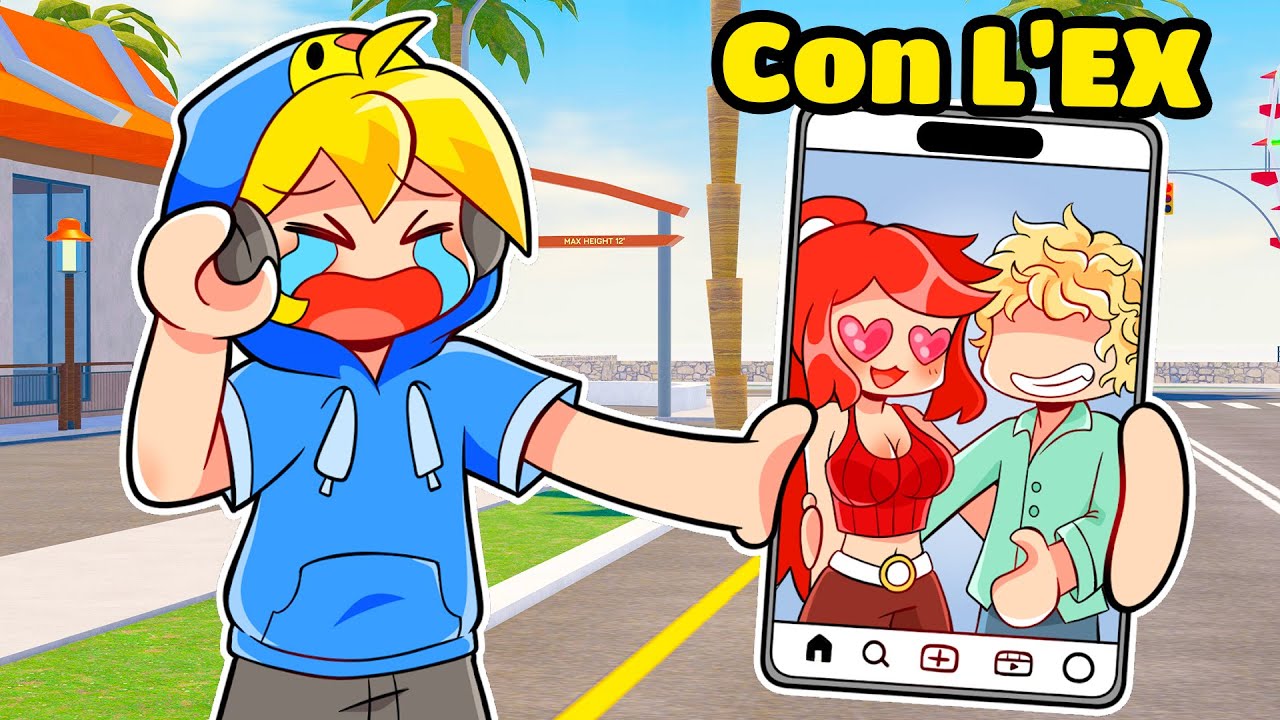 LA MIA EX HA FATTO UNA STORIA CON IL SUO EX SU ROBLOX! - YouTube