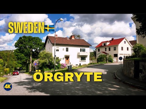 🌿 Discover Lunden, Gothenburg 🇸🇪 | Beautiful Swedish Villas & Peaceful Streets in 4K