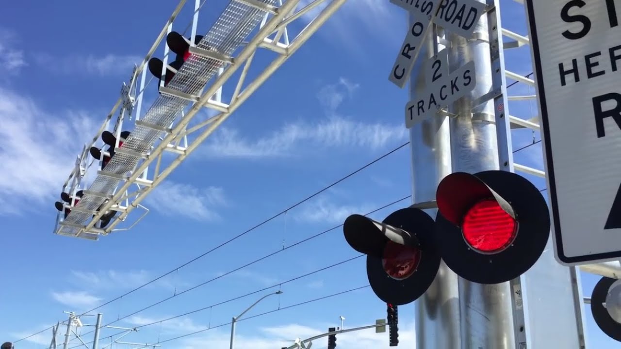 Railroad Crossings Along The Sacramento Light Rail Blue Line In Order ...