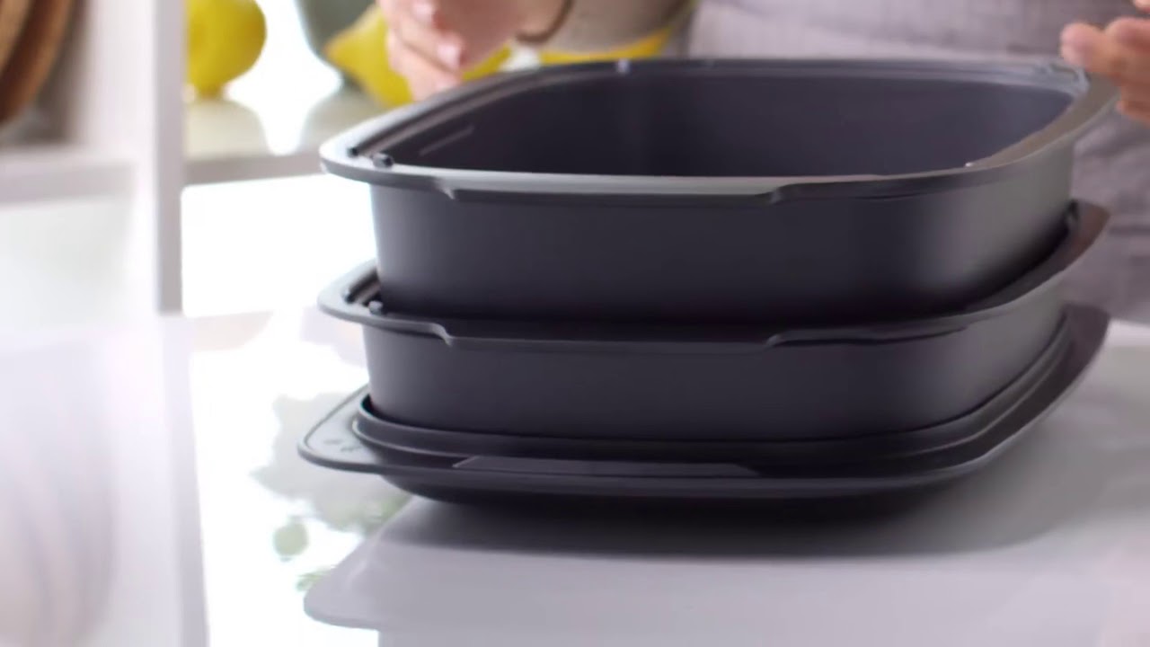 Ultra pro tupperware pour lasagne et pizza - YouTube