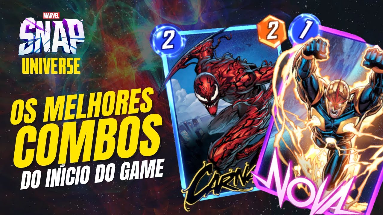 MARVEL SNAP: OS MELHORES COMBOS DO INÍCIO DO GAME - YouTube