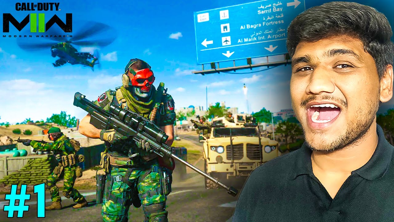 FIRST MISSION in Modern Warfare 2 – Epic Start! 💥 - YouTube