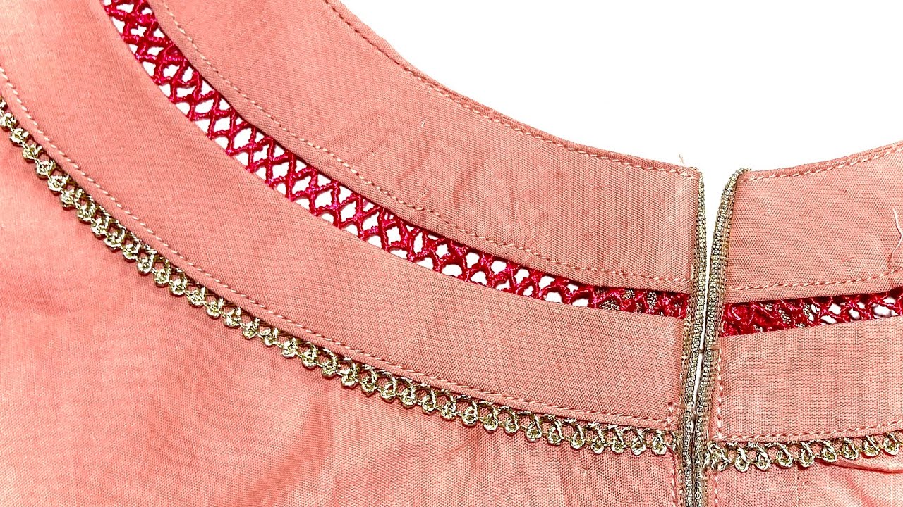 New neck design cutting and stitching /Gala design 2024 /galy ka design ...