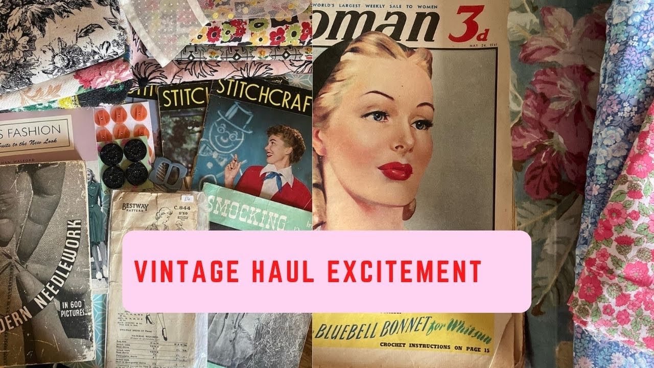 Vintage Haul - YouTube