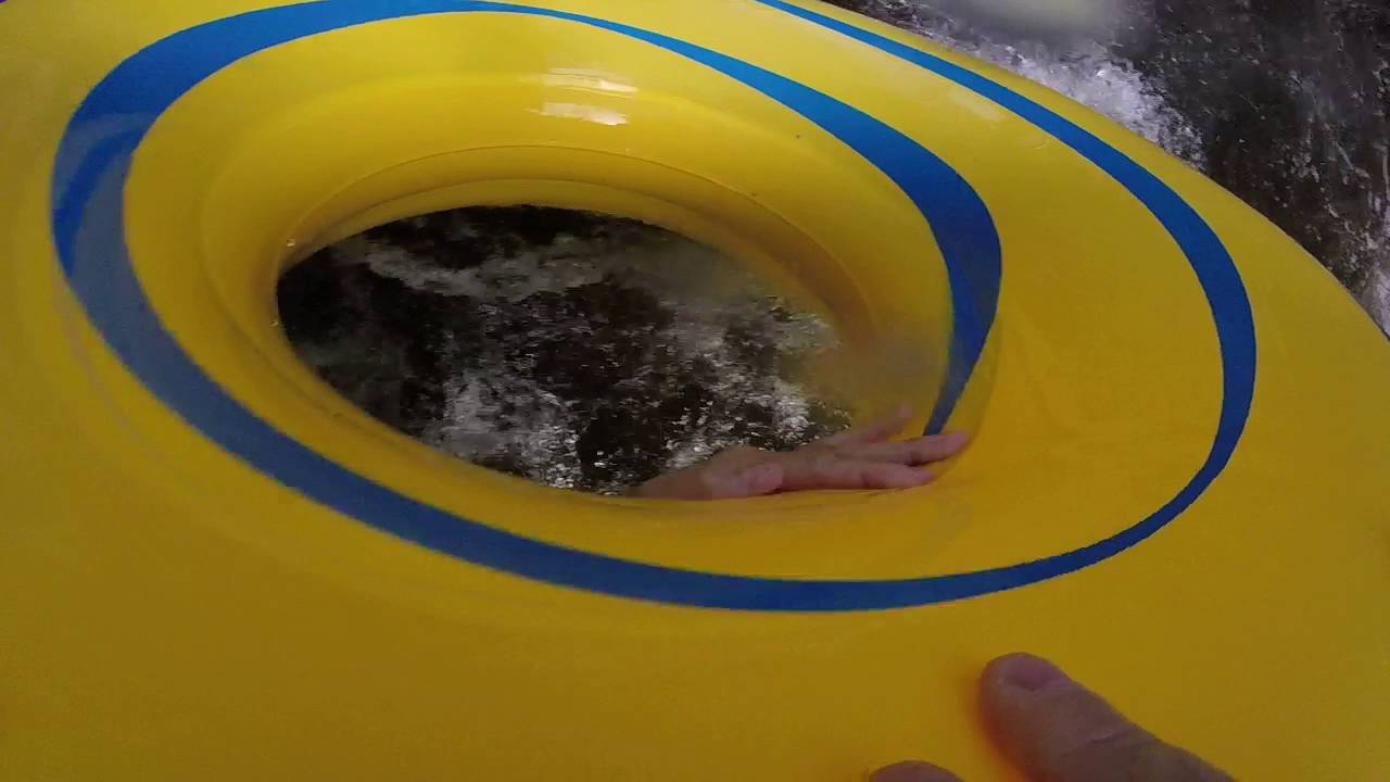 Cherokee Rapids, Oconaluftee River DUNK # 2! - YouTube