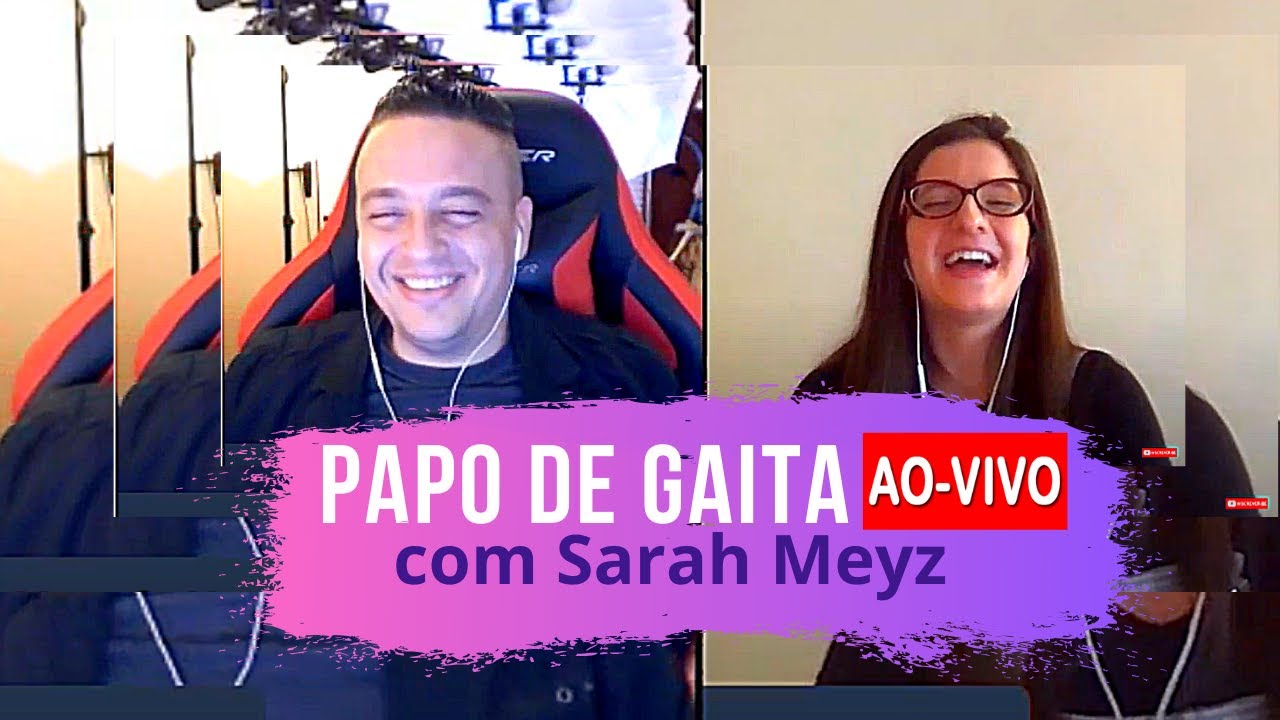 Papo de Gaita Ao Vivo com Sarah Meyz - YouTube