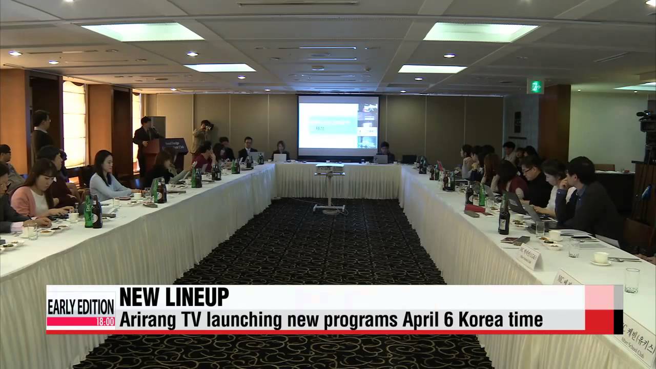 Arirang TV announces new programs launching April 6 Korea time 아리랑TV 개편 ...