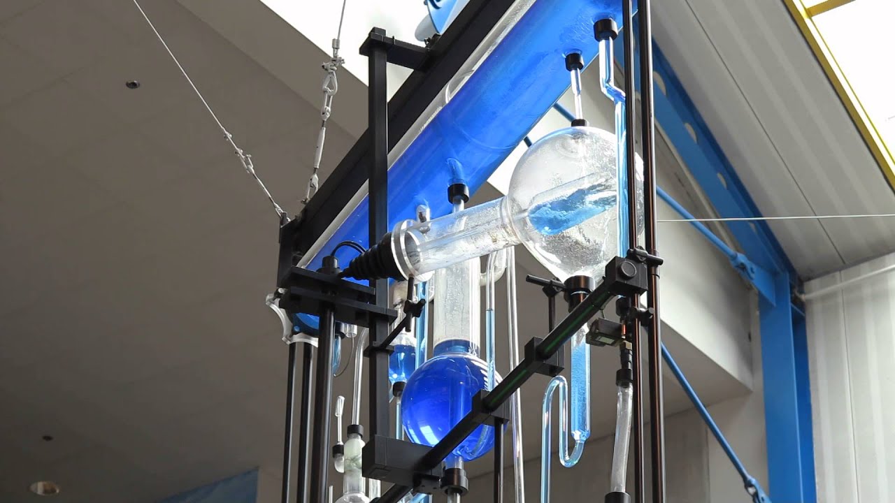 Bernard Gitton's Time-Flow clock - The Giant Water Clock - pendulum ...
