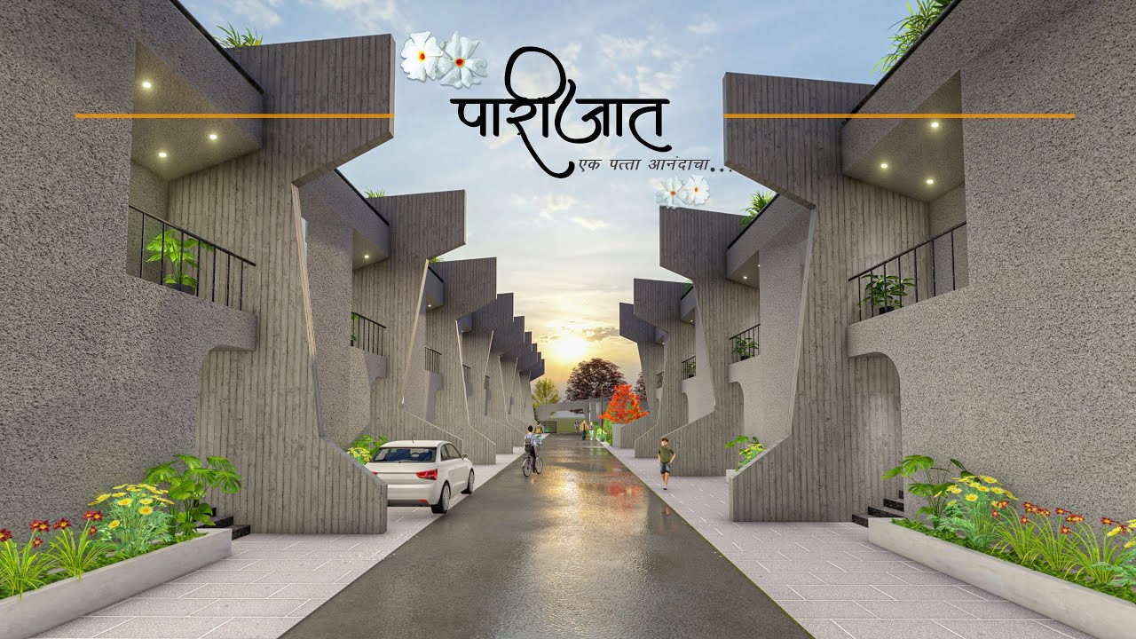 3D Walkthrough Animation | PARIJAAT - Row Houses - YouTube
