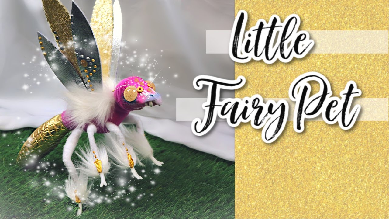 PET FAIRY CREATURE || Posable ArtDoll Tutorial - YouTube