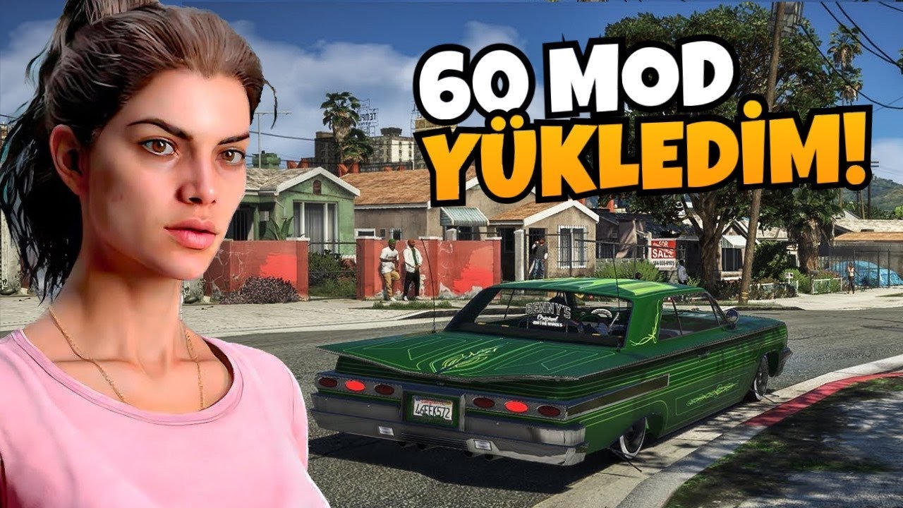 GTA 6'YI BAŞTAN KENDİM YAPTIM!? 60 TANE MOD YÜKLEDİM - YouTube