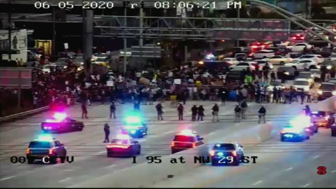 Protests Held In South Florida - YouTube