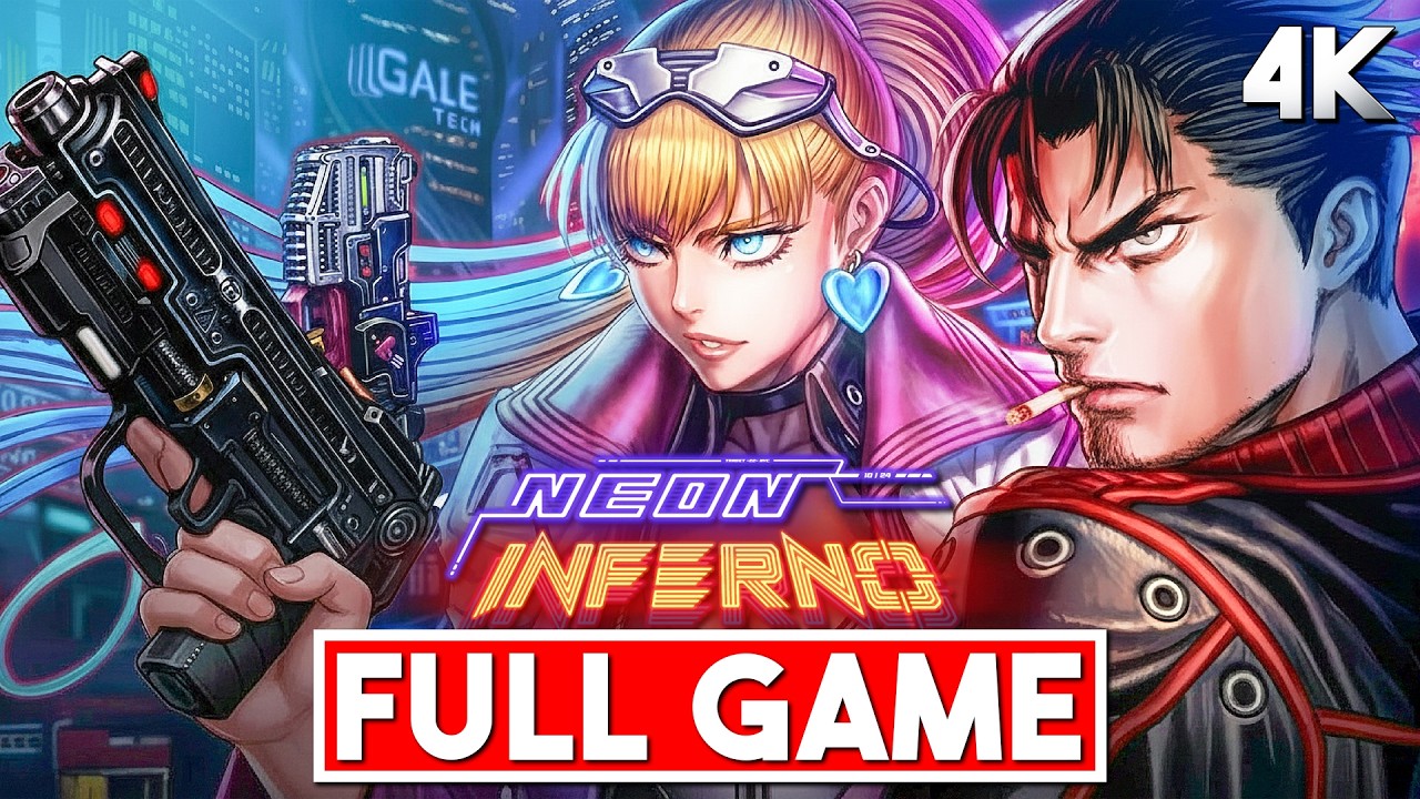 NEON INFERNO Gameplay Walkthrough FULL GAME 4K 60FPS - No Commentary ...