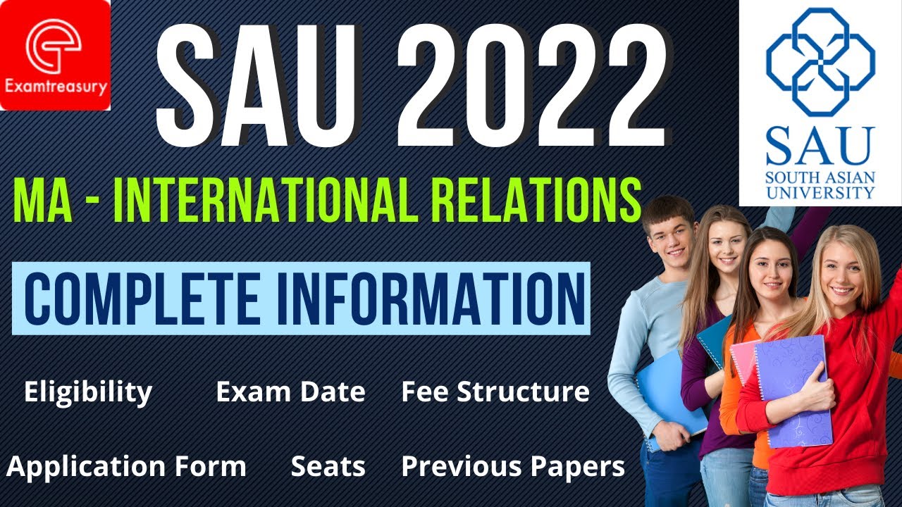 SAU 2022 - MA International Relations | Complete Admission Details ...