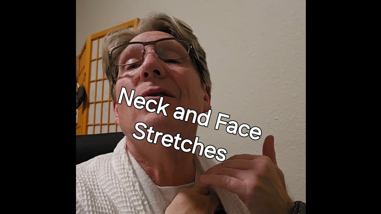Neck and Face Stretches - YouTube