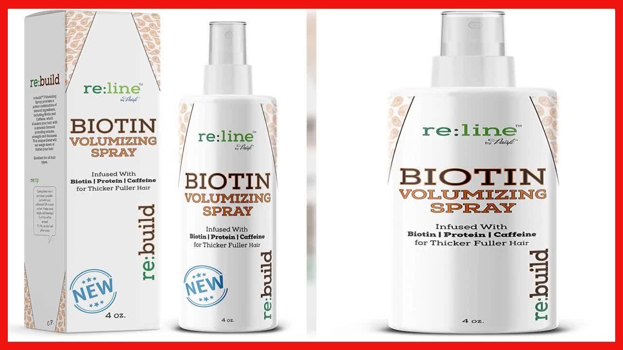 Biotin Volumizing Spray for Hair thickening Spray Natural Biotin Spray ...
