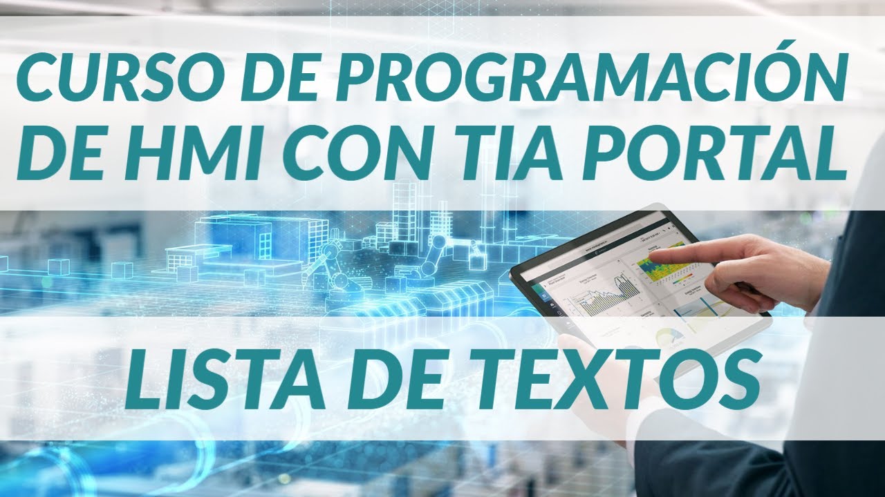 Lista de TEXTOS en TIA PORTAL CREA Tus Propias Transiciones de Estado ...