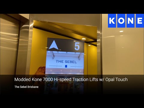 FROM DELTA TO OPAL | The Sebel Brisbane | Modded Kone 7000 Hi-speed ...