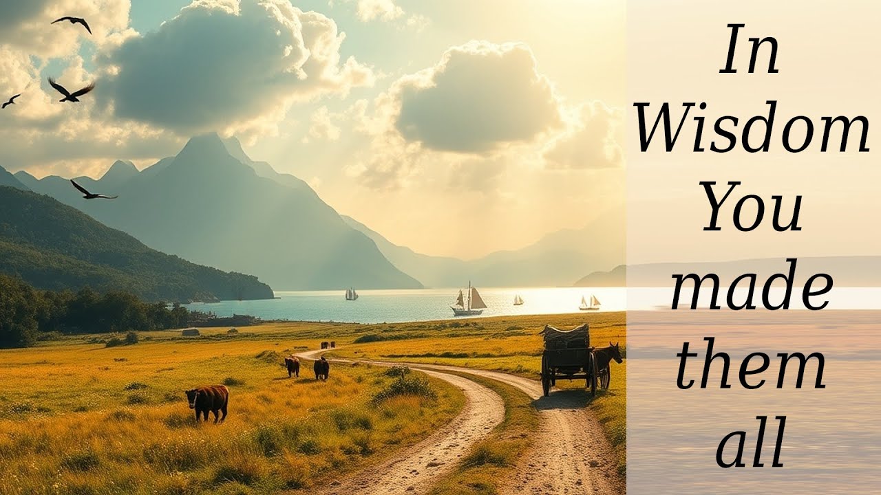 In Wisdom You made them all psalm 104 Phil Hawkins - YouTube