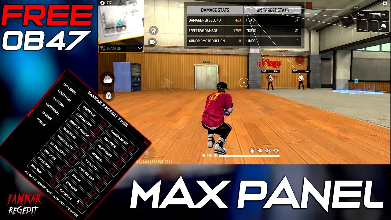 NEW FREE PC PANEL GRATIS OB47💻 PANEL AIMBOT FREE FIRE 🎯 SNIPER AIMBOT ...