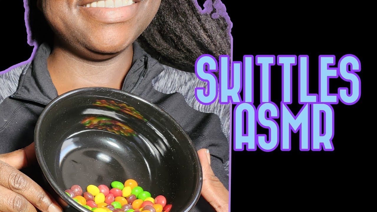 Tasting the rainbow| Skittles |Asmr - YouTube