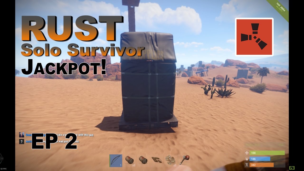Jackpot! ( Rust Solo Surviving ) EP 2 - YouTube