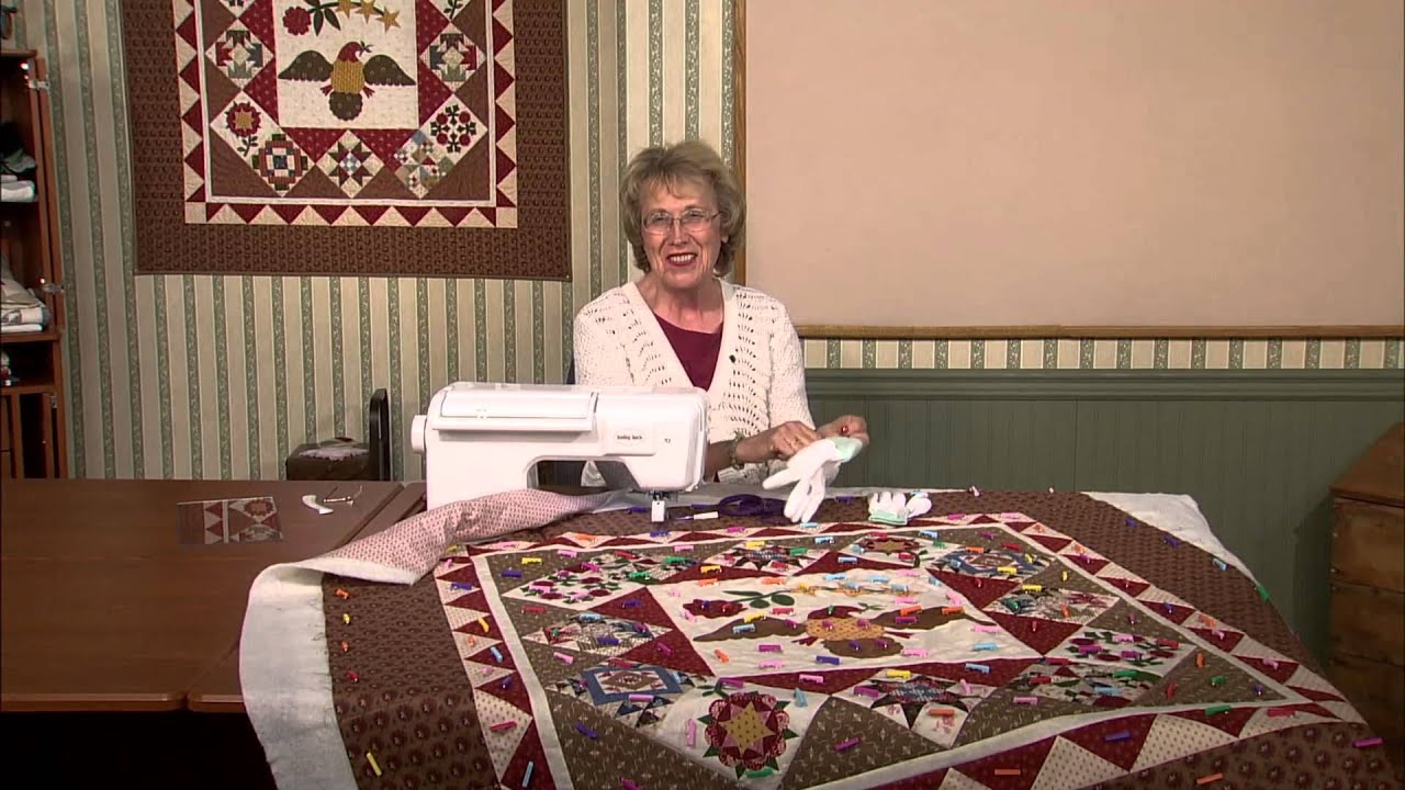Tales of First Ladies - Machine Quilting - YouTube