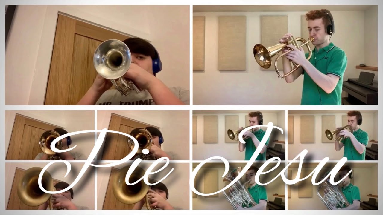 Andrew Lloyd Webber - "PIE JESU" for BRASS BAND | Starring Morgan Rees ...